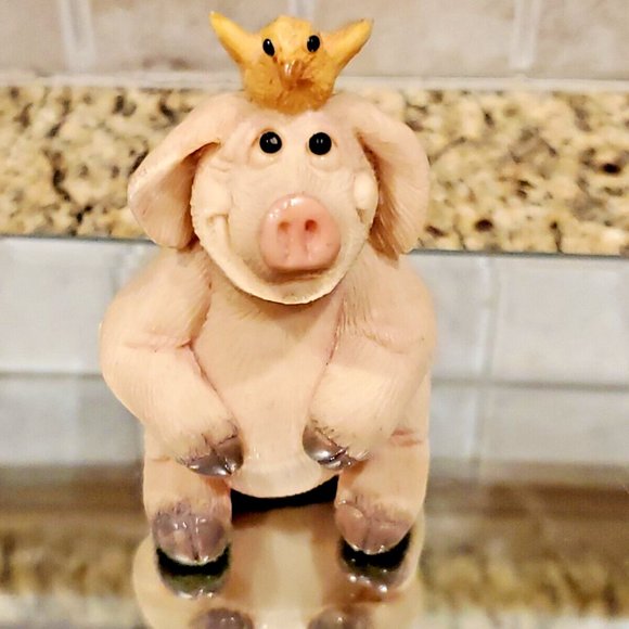 Flambro | Accents | Vintage 995 Handmade Piggin High Flyer By David ...